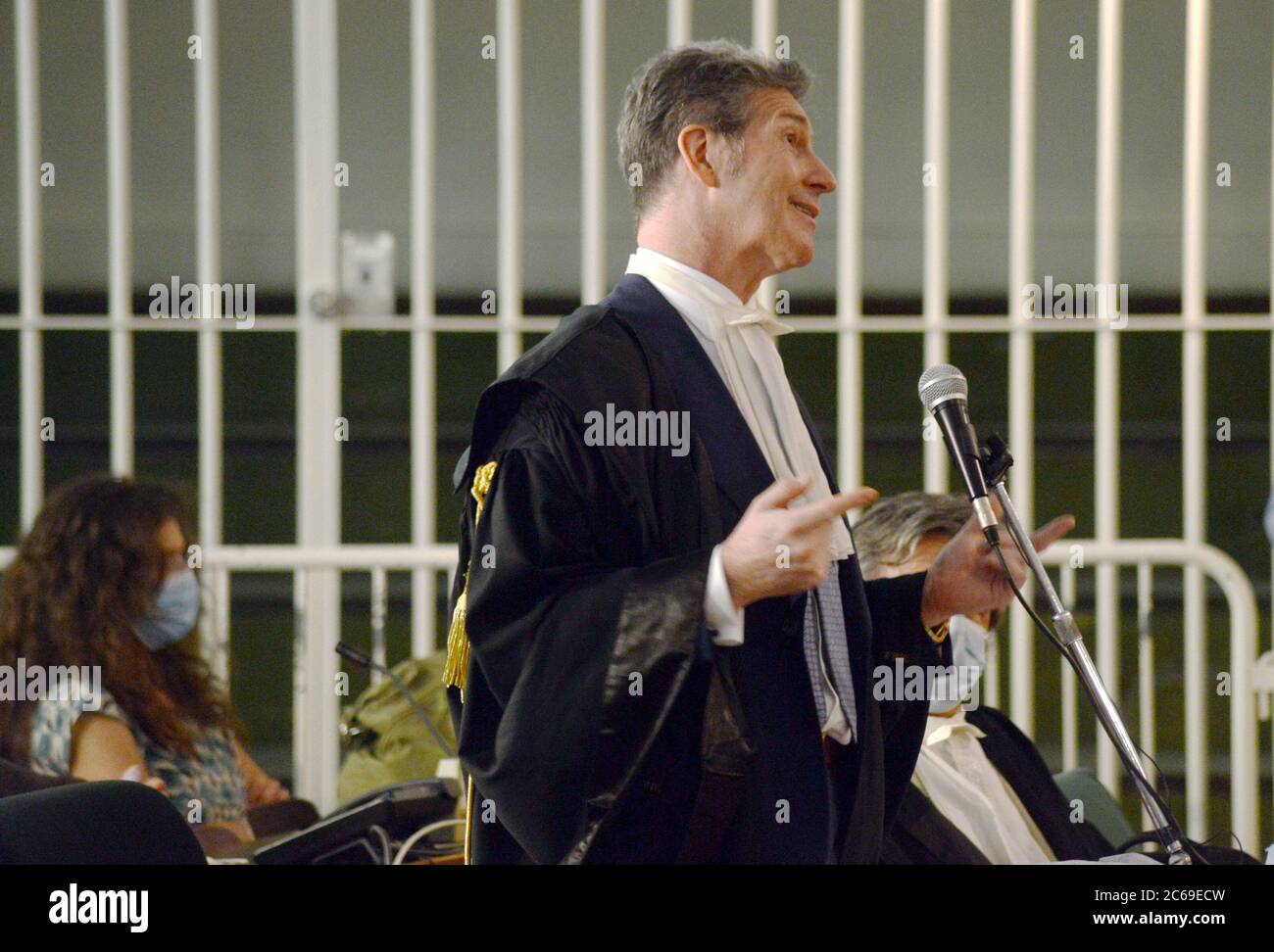 Milan, Aula Bunker Filangeri Court, Ousseynou Sy Trial, l Editorial ...