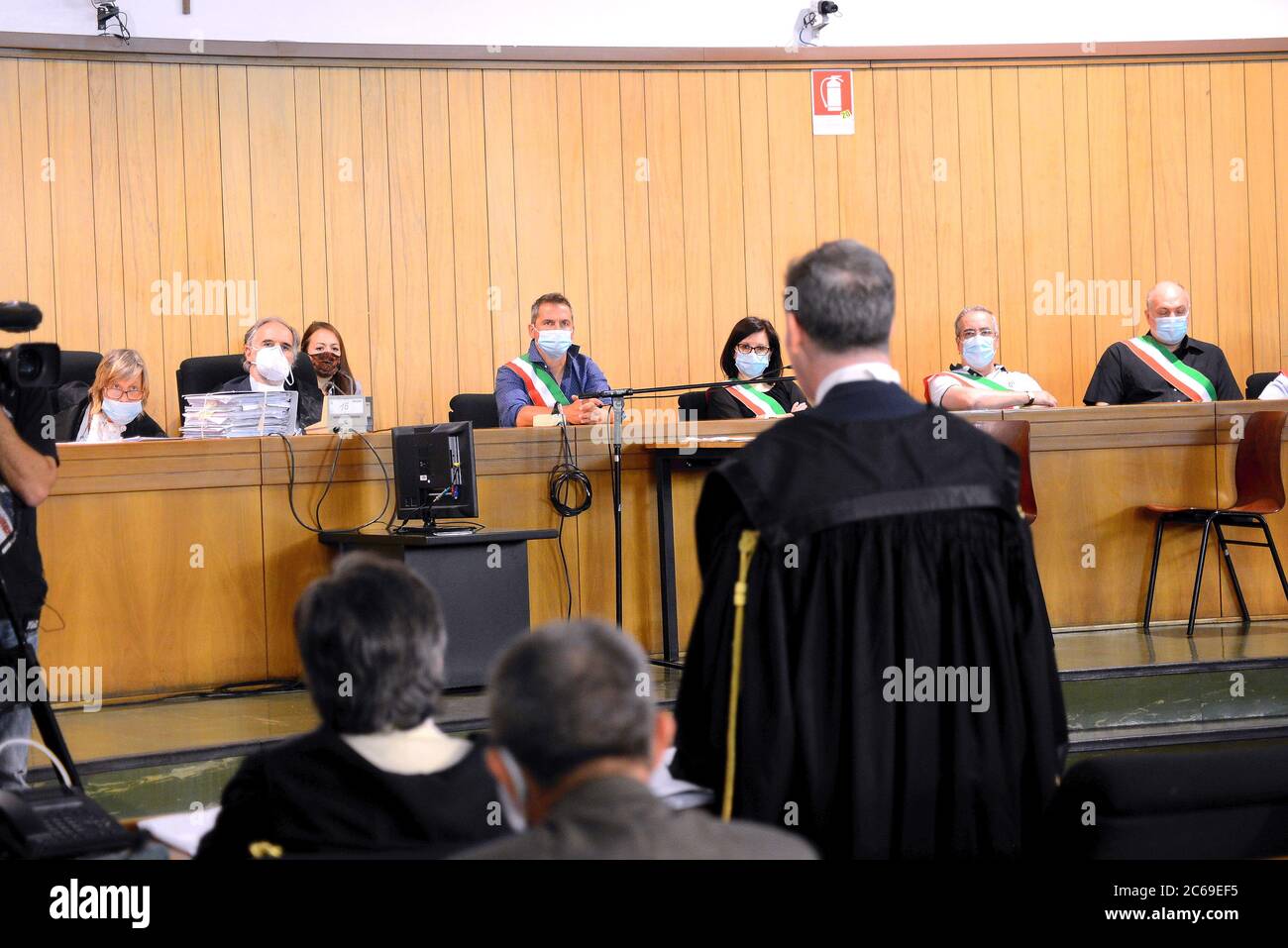 Milan, Aula Bunker Filangeri Court, Ousseynou Sy Trial, l Editorial ...