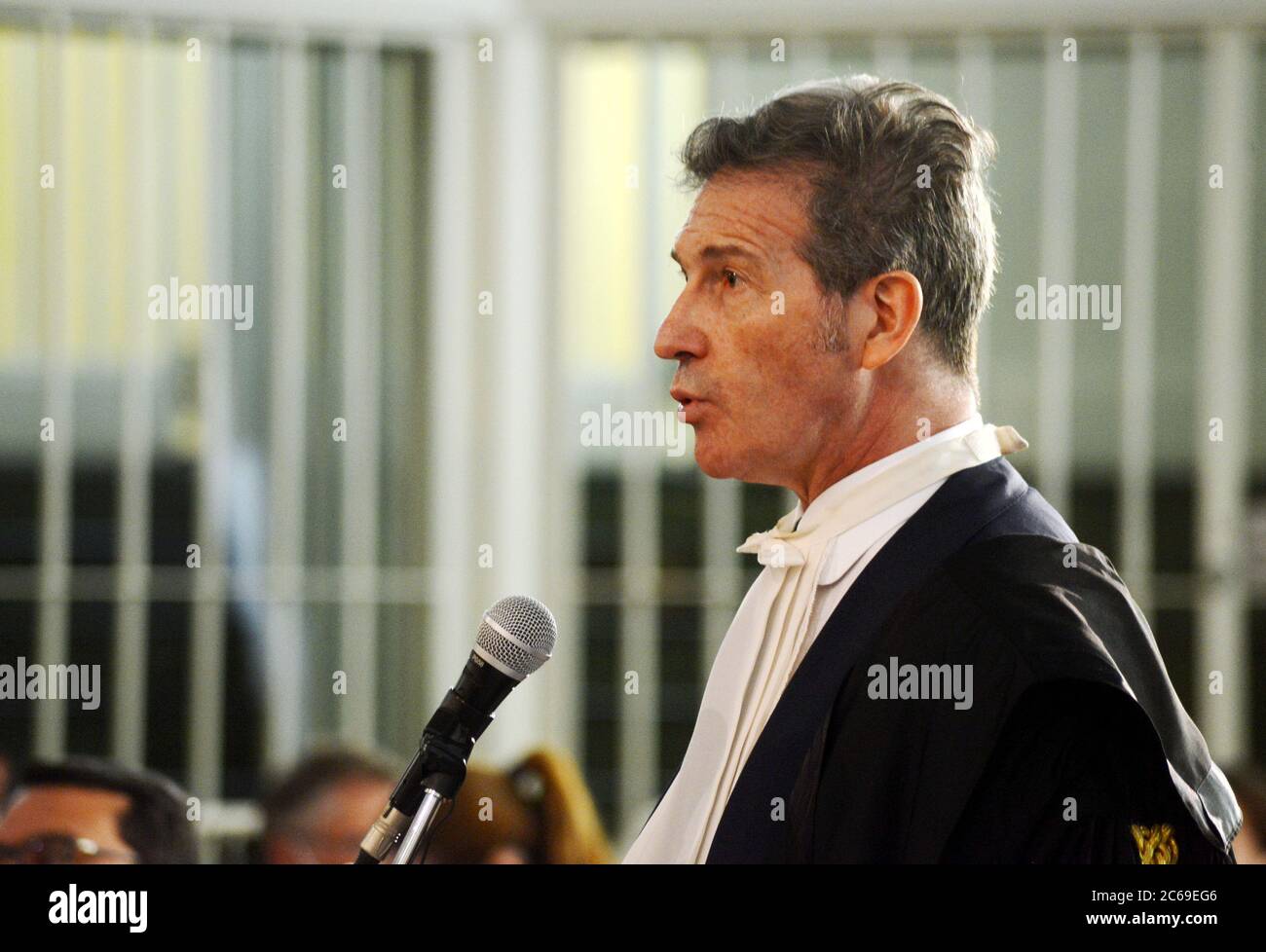 Milan, Aula Bunker Filangeri Court, Ousseynou Sy Trial, l Editorial ...