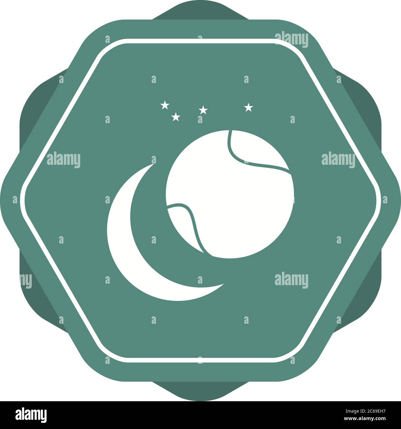 Unique Star orbiting Earth Vector Glyph Icon Stock Vector Image & Art ...