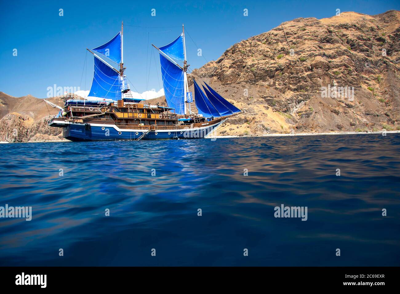 The "Cheng-Ho" is a live aboard scuba diving charter vessel pictured ...