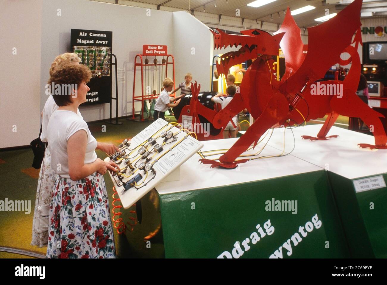 HOME DISCOVER TRAILS Puff the Pneumatic Dragon inside the Techniquest ...