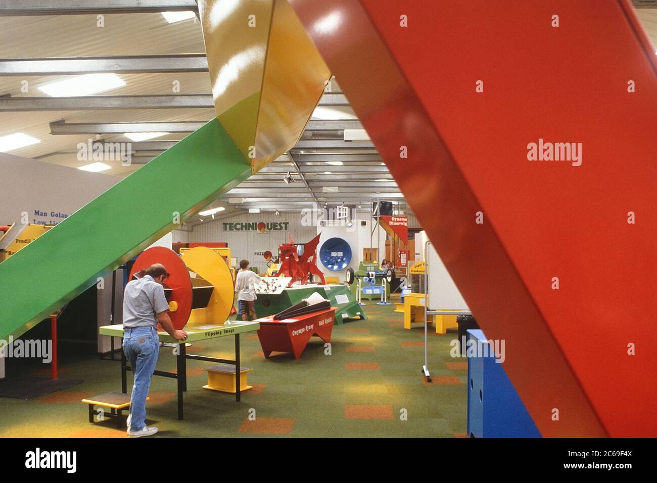 Techniquest science discovery centre hi-res stock photography and ...