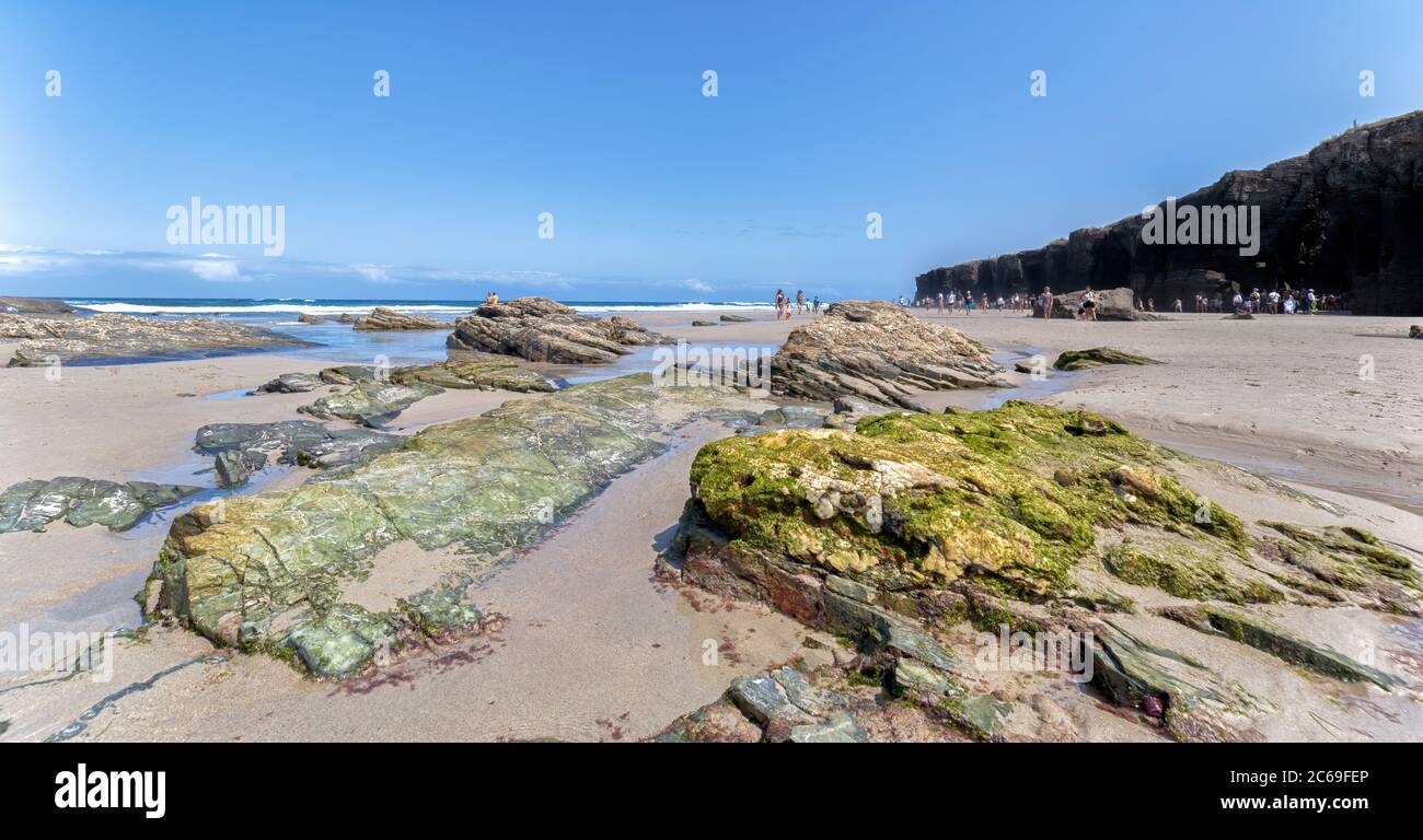 Cathedrals beach. Designated a Natural Monument, is one of the most ...