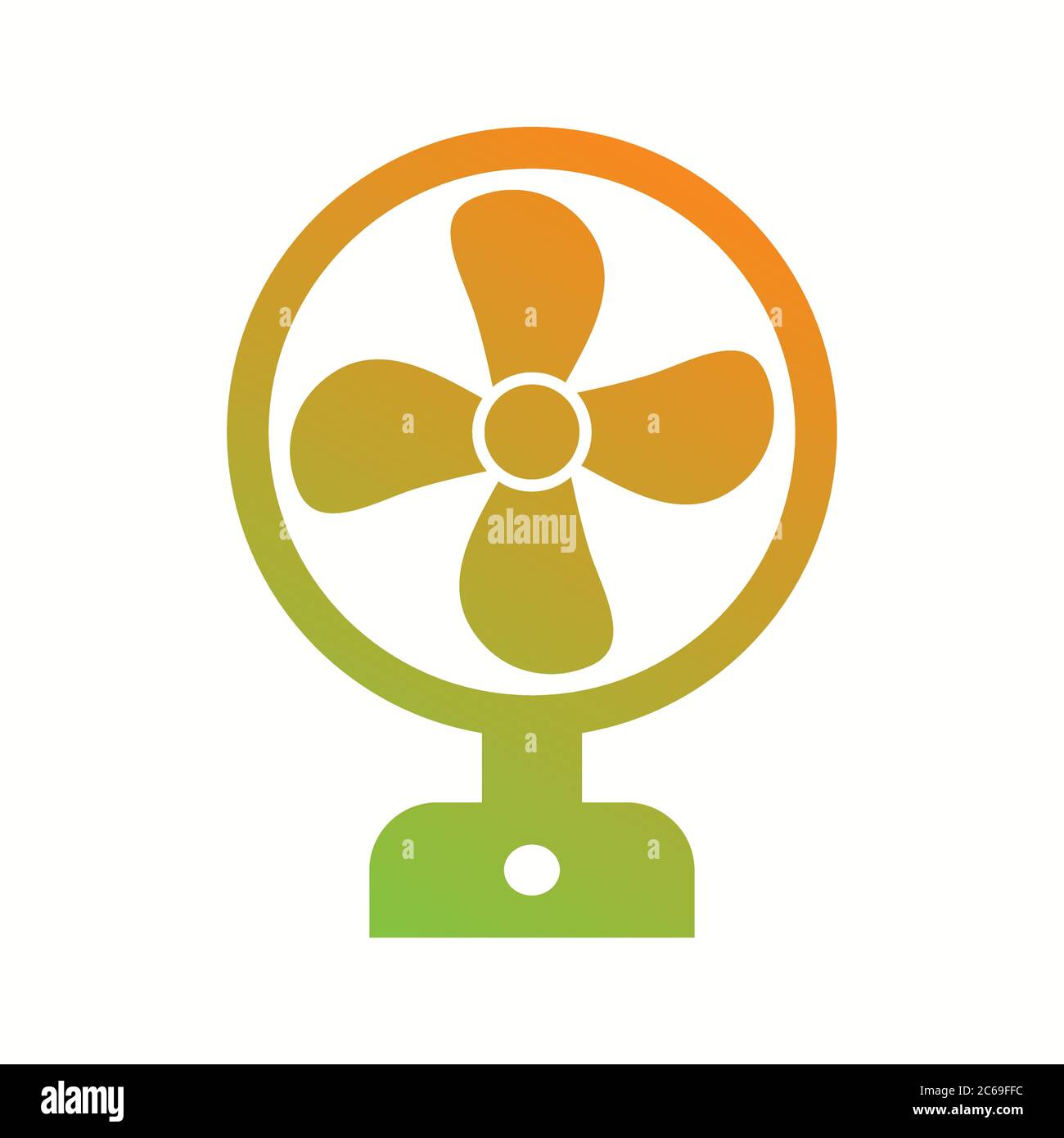 Unique Fan Vector Glyph Icon Stock Vector Image & Art - Alamy
