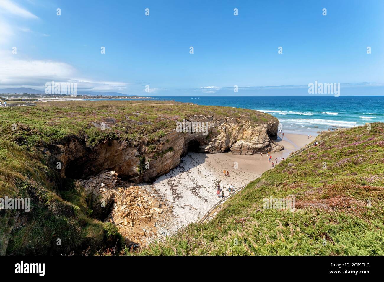 Cathedrals beach. Designated a Natural Monument, is one of the most ...