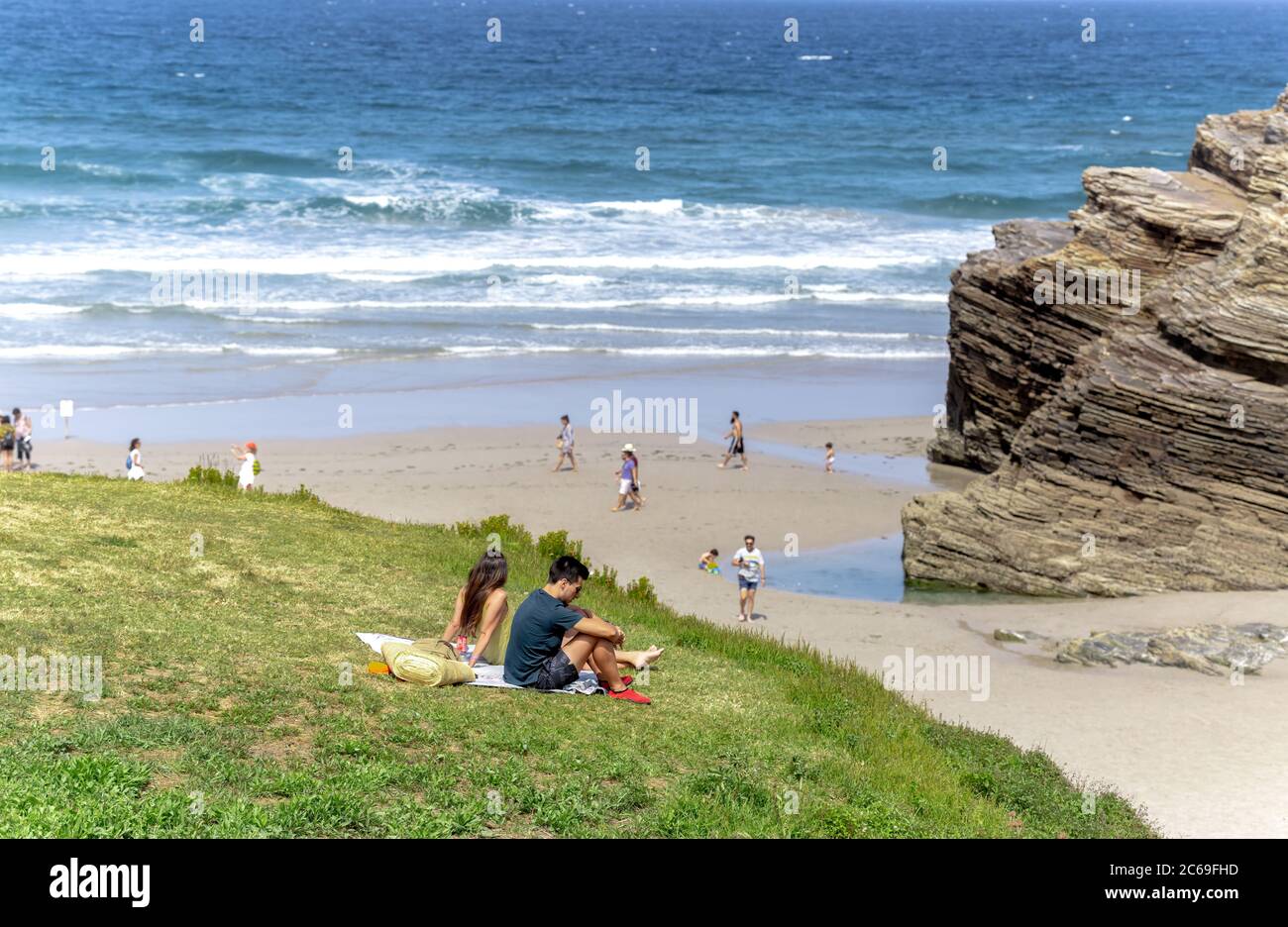 Cathedrals beach. Designated a Natural Monument, is one of the most ...