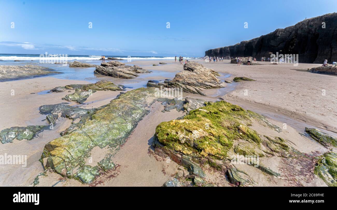 Cathedrals beach. Designated a Natural Monument, is one of the most ...