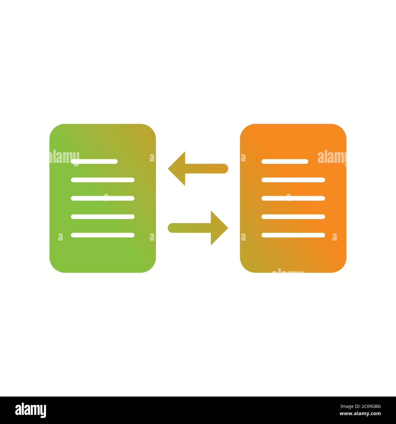 Unique File Transfer Vector Glyph Icon Stock Vector Image & Art - Alamy