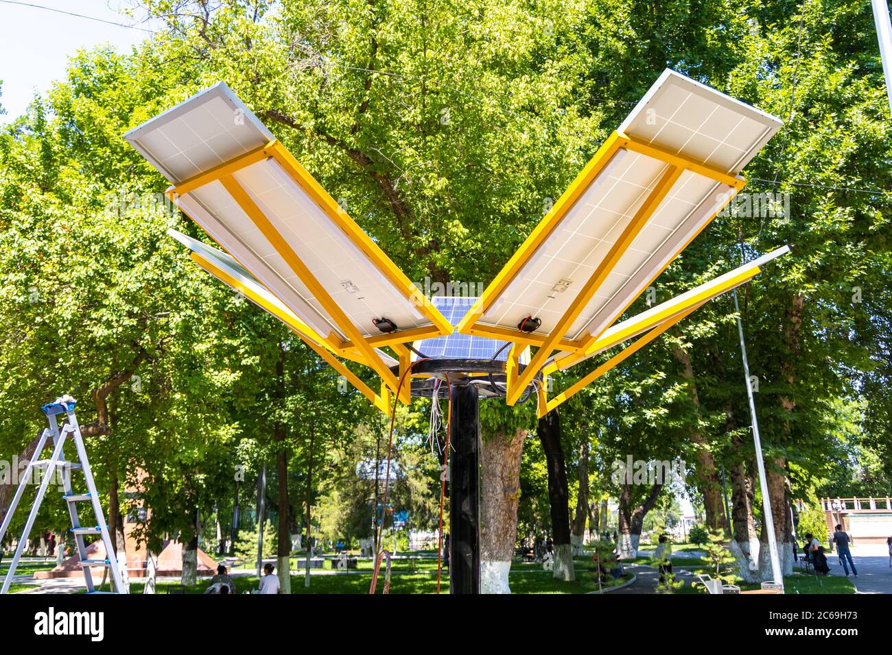 Solar Cell Park High Resolution Stock Photography and Images - Alamy