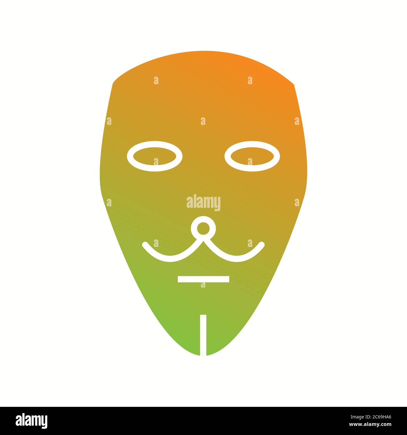 Masks vector icon modern Stock Vector Images - Alamy