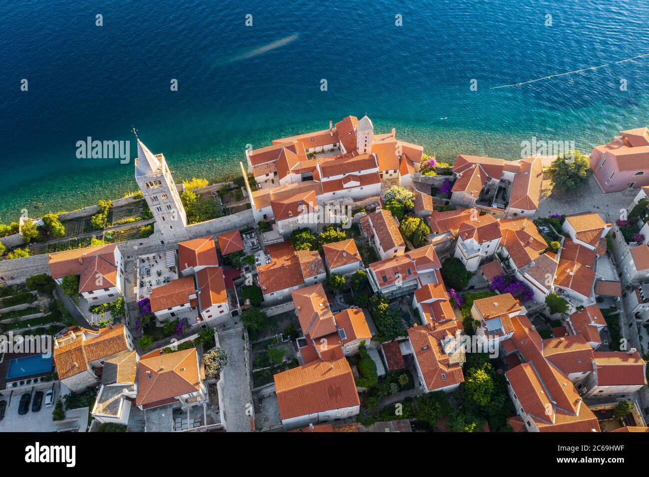 Rab town Croatia Stock Photo - Alamy