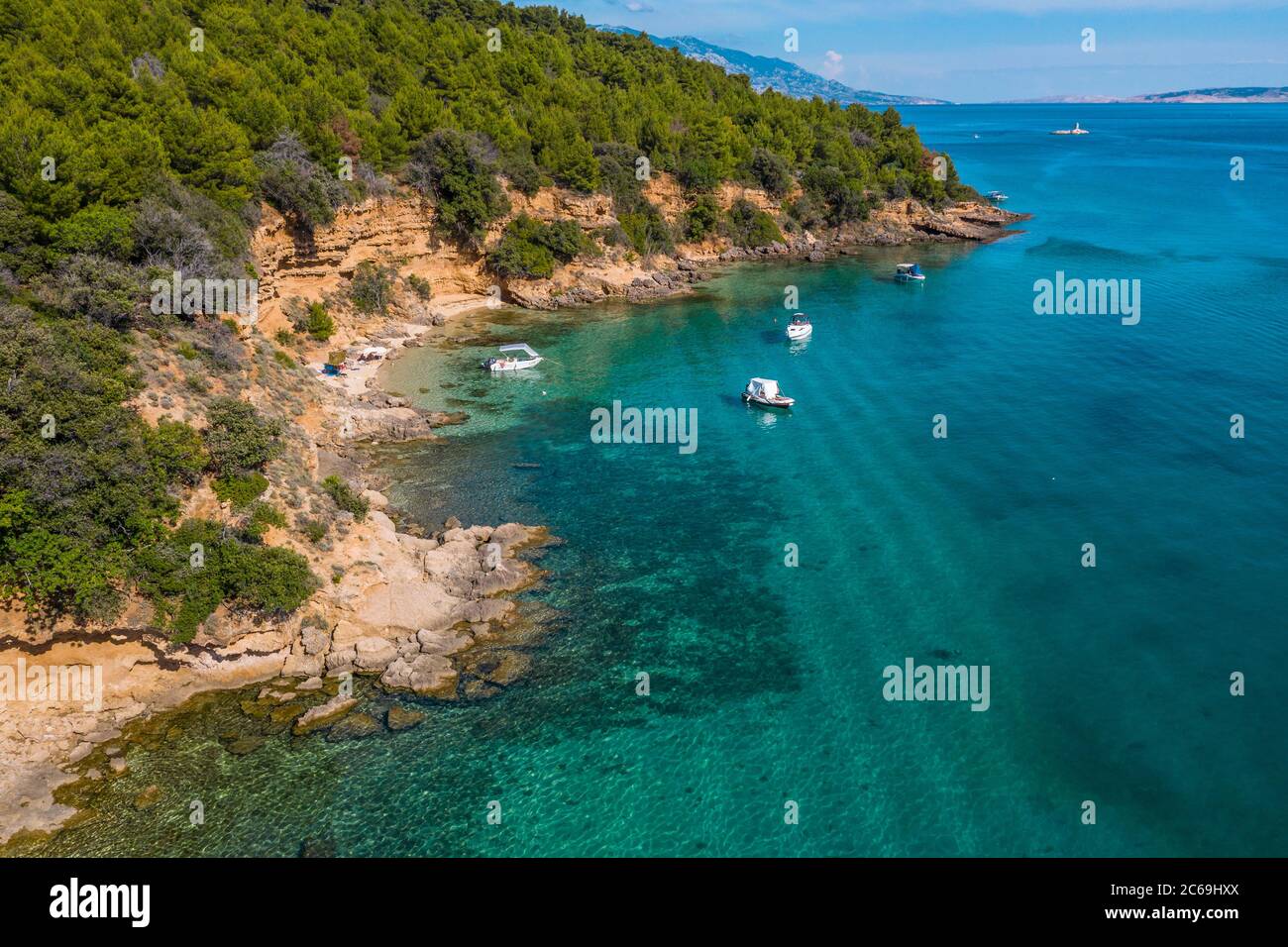Rab beach paradise hi-res stock photography and images - Alamy