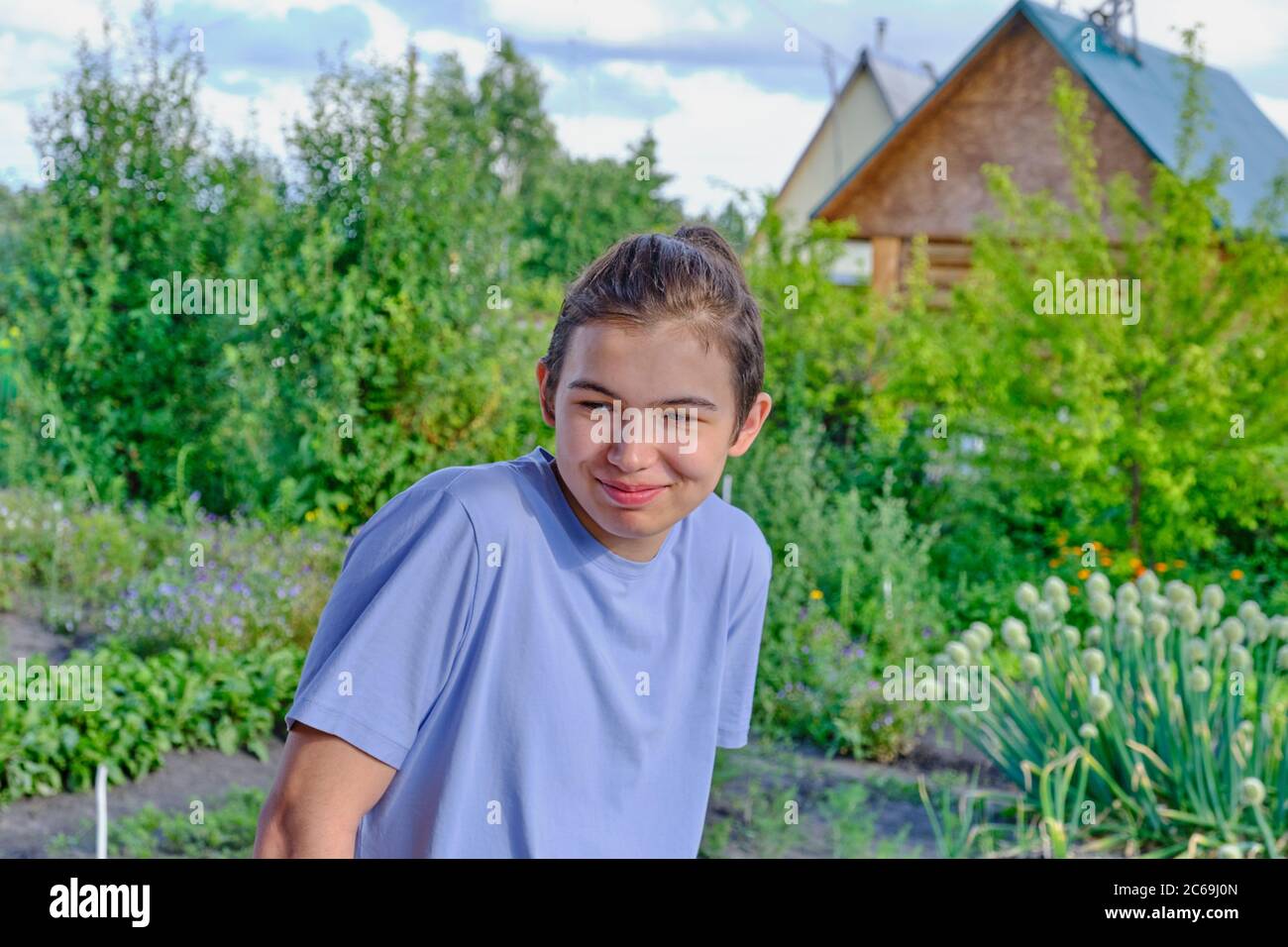 Smile Shyly High Resolution Stock Photography and Images - Alamy
