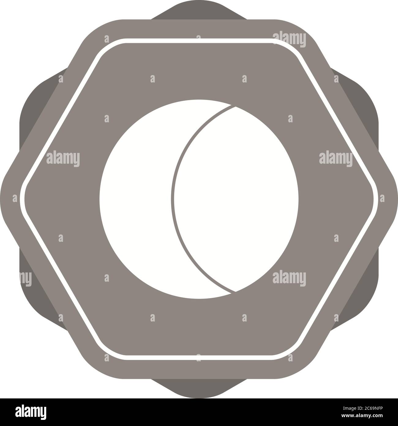 Unique Moon Vector Glyph Icon Stock Vector Image & Art - Alamy
