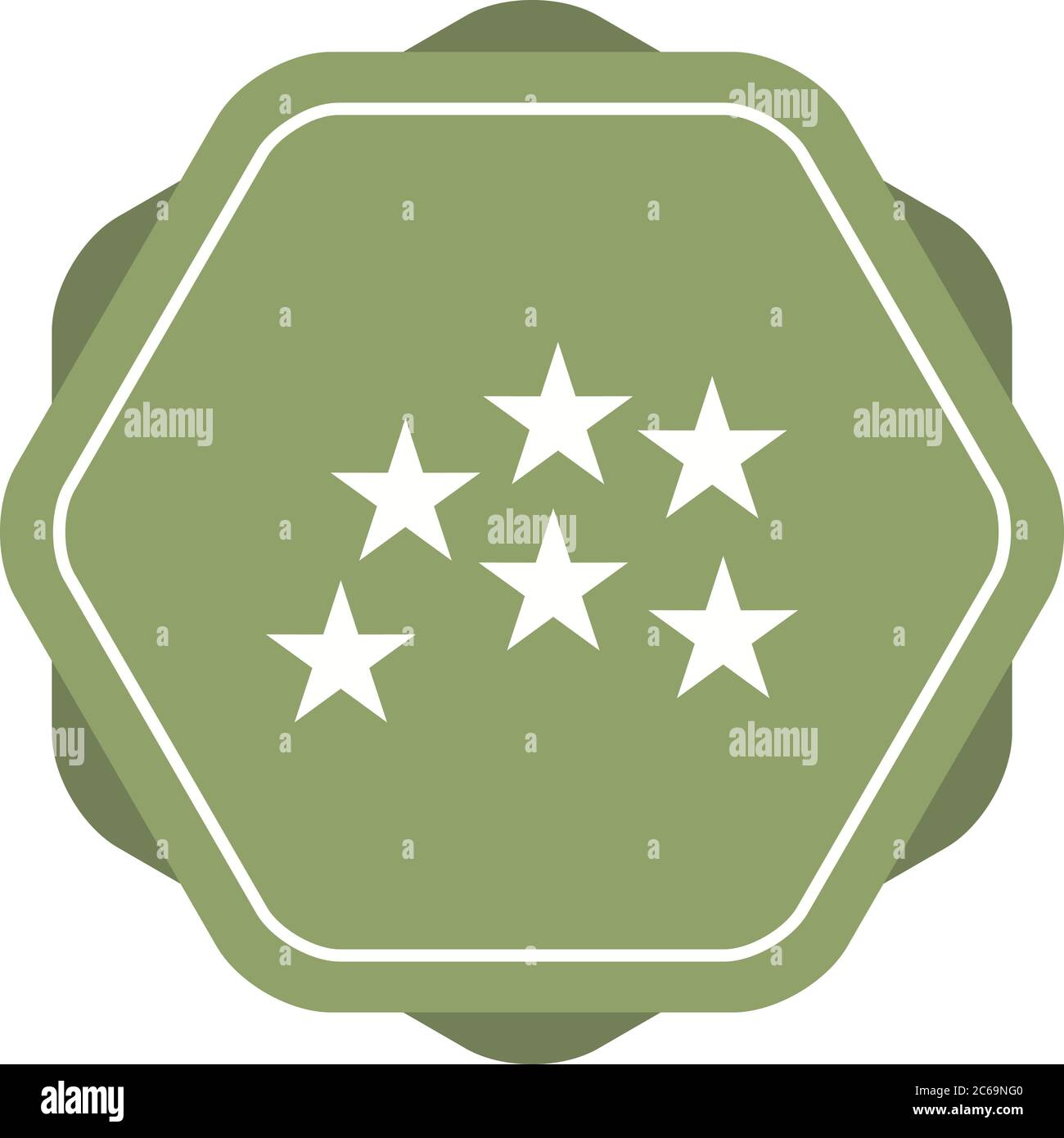 Unique Stars Vector Glyph Icon Stock Vector Image & Art - Alamy