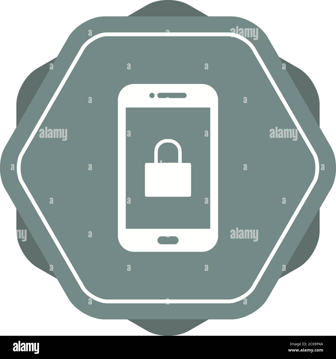Unique Locked Account Vector Glyph Icon Stock Vector Image & Art - Alamy