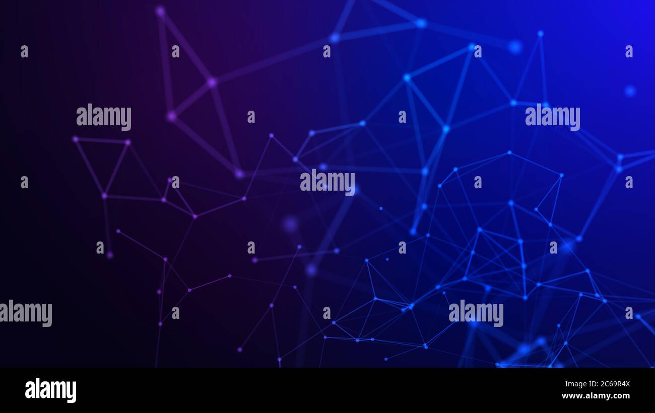 Concept of Network, internet communication. 3d illustration Stock Photo ...