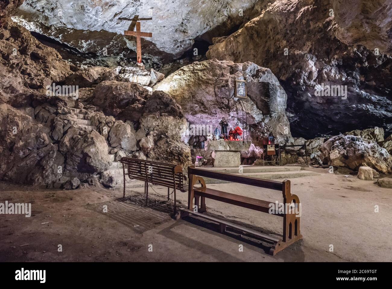Cave of miraculous cures in Monastery of Saint Anthony the Great also ...