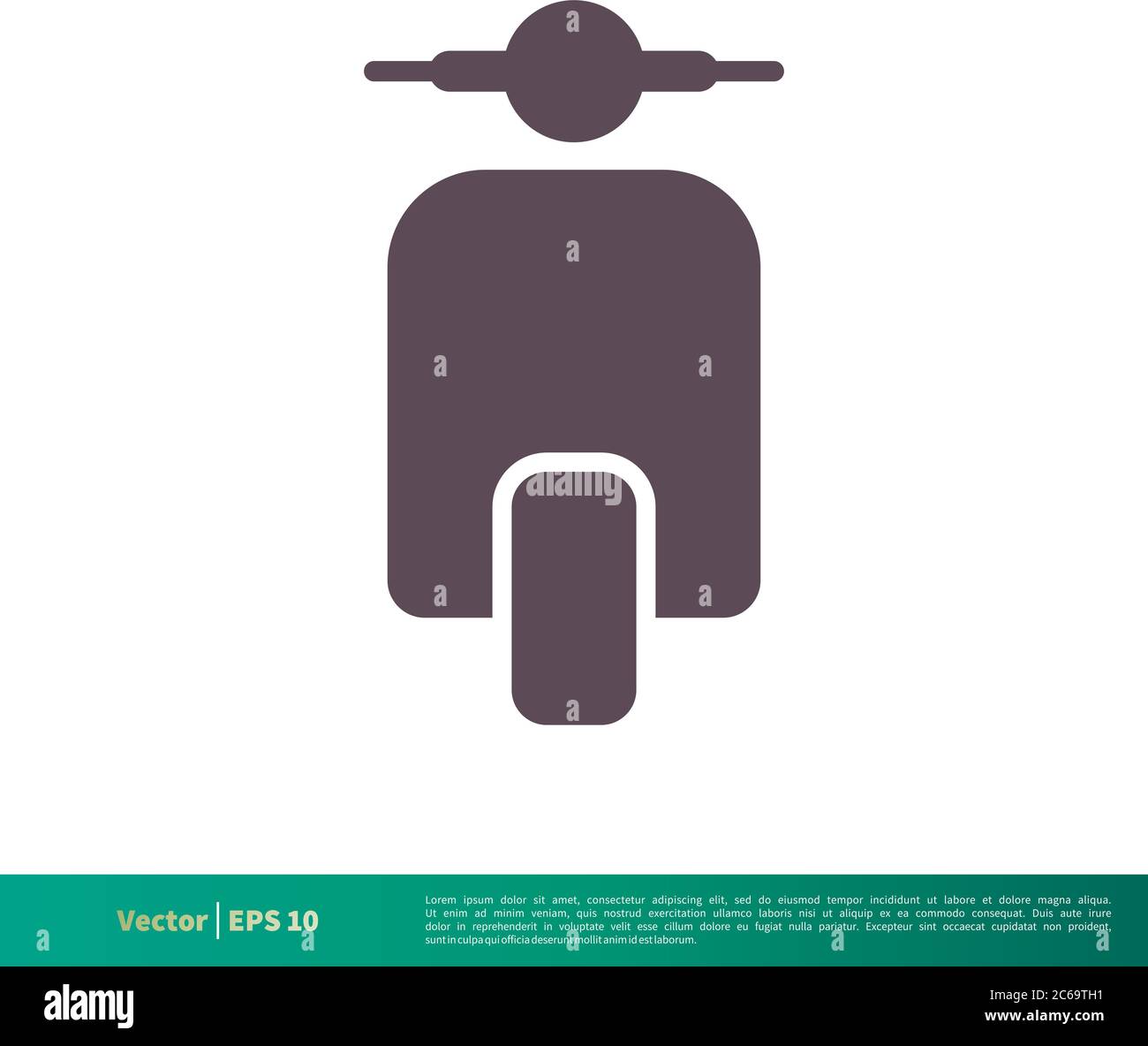 Scooter pictogram vector vectors hi-res stock photography and images ...