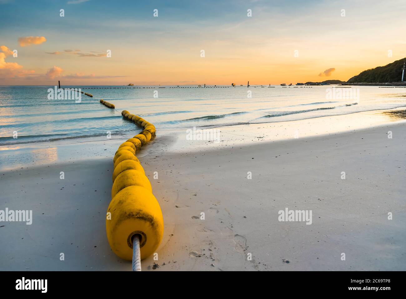 buoyancy on the beach, sign warning dangerous Stock Photo - Alamy