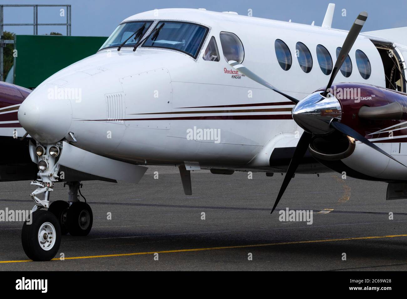 Beech B200 Super King Air M-EGGA Stock Photo - Alamy