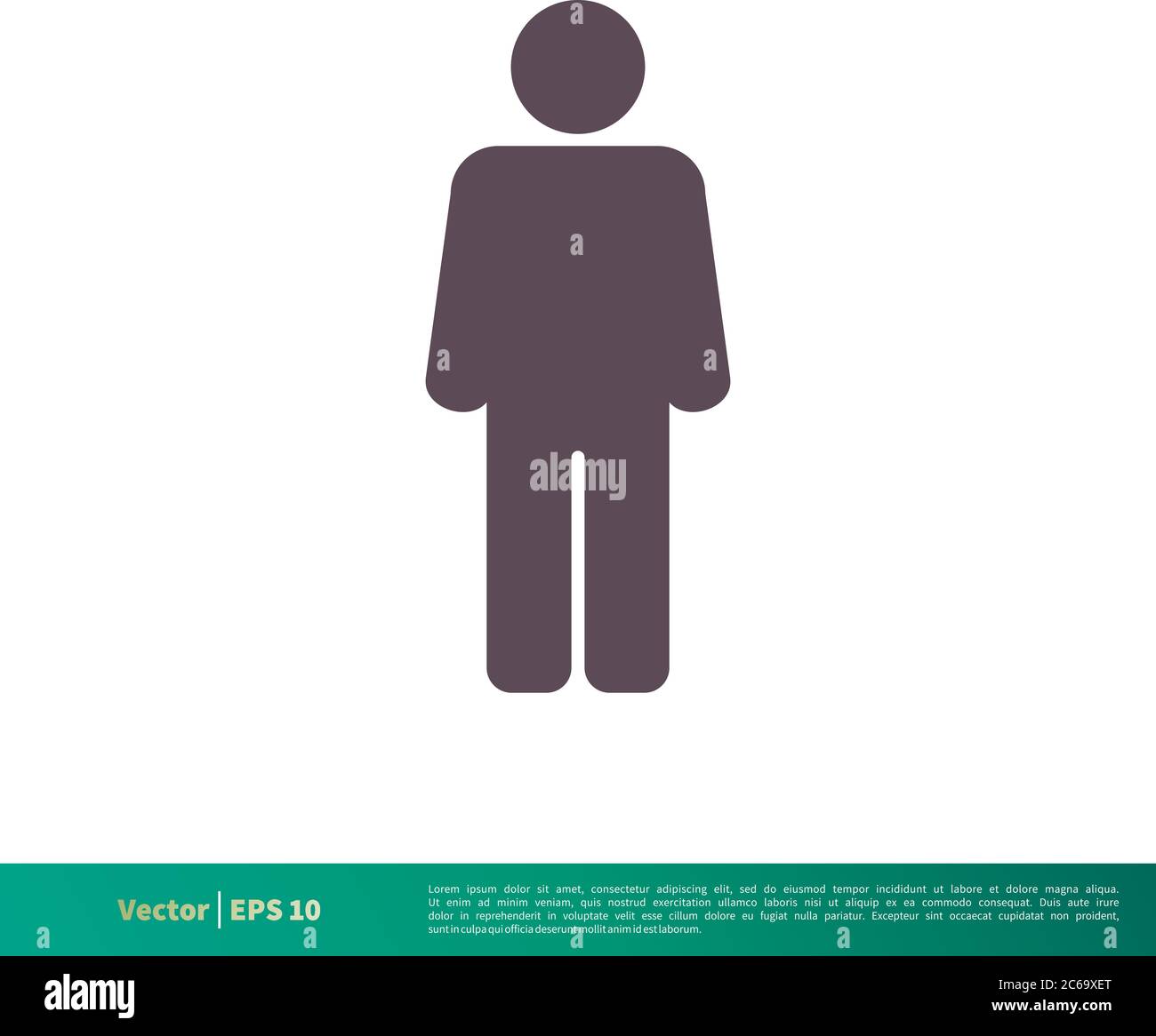 Human Shape, People icon Vector Logo Template Illustration Design ...