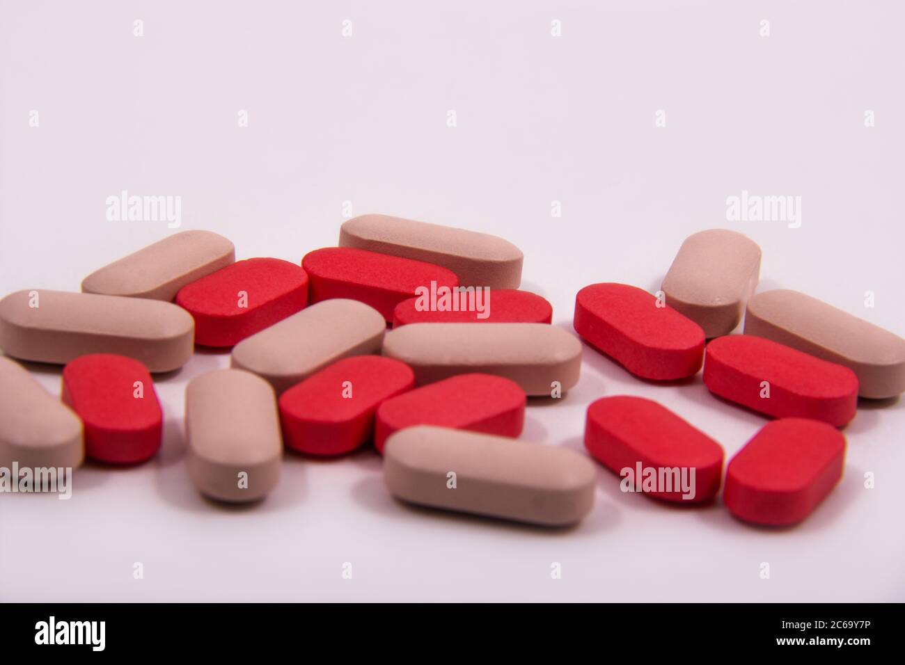 Color capsules out of cover. Color capsules with a simple background ...