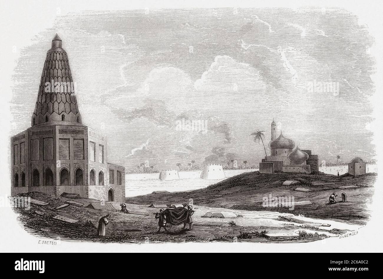 The tomb of Zubaidah bint Ja'far, also Zobeide or Zobaida, Baghdad ...