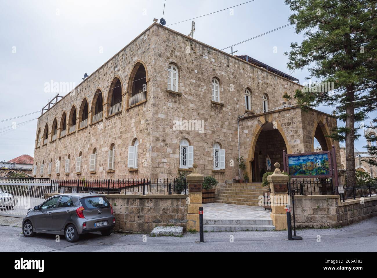 Parish house next to monastery of Saint John Marcus of Lebanese ...