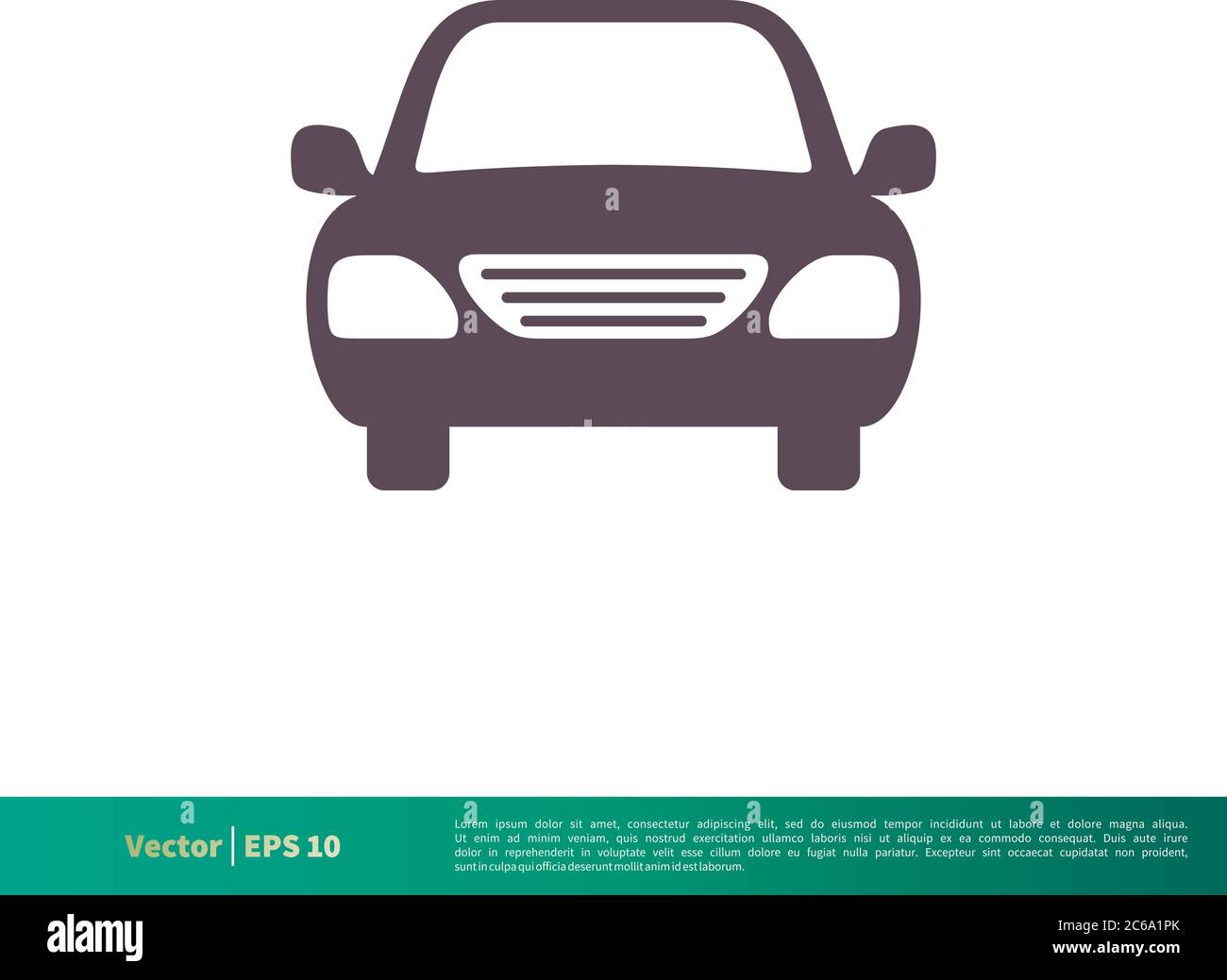 Car Transportation Icon Vector Logo Template Illustration Design ...
