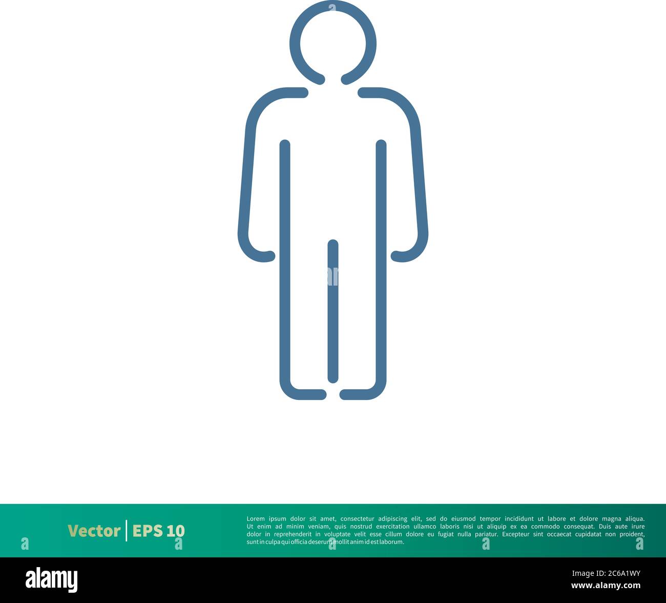 Human Shape, People icon Vector Logo Template Illustration Design ...