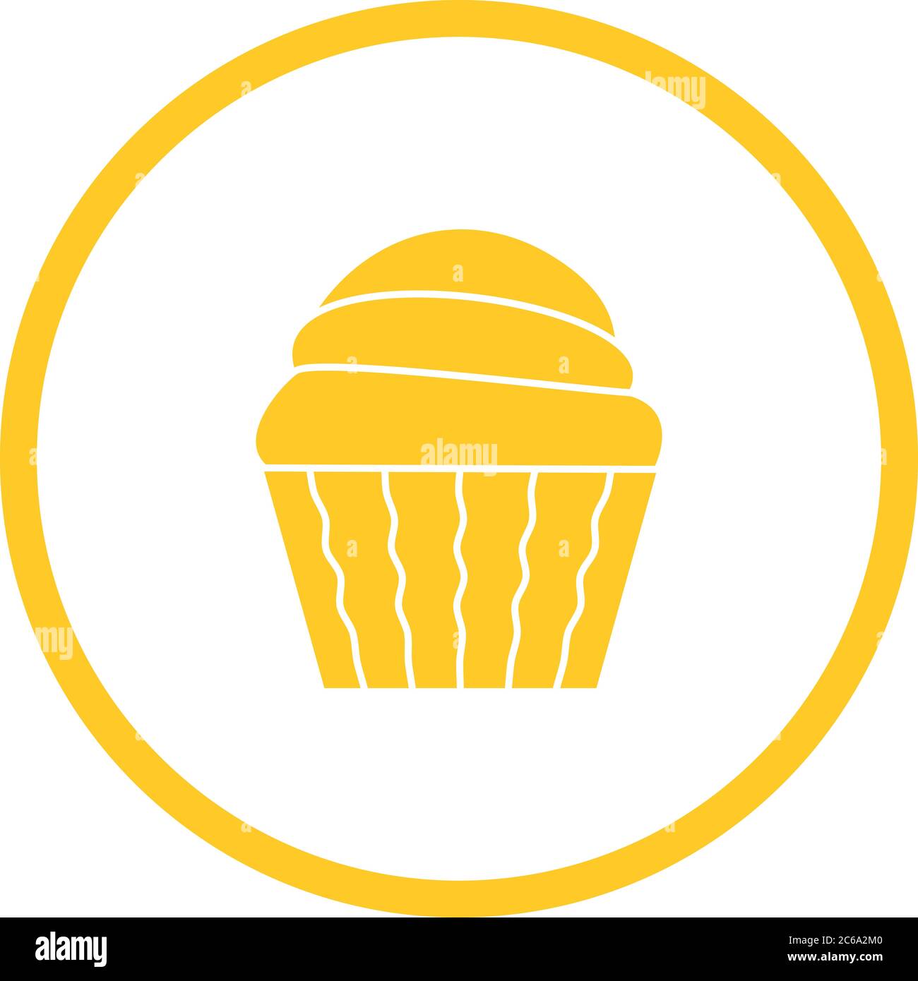 Unique Cream Vector Glyph Icon Stock Vector Image & Art - Alamy