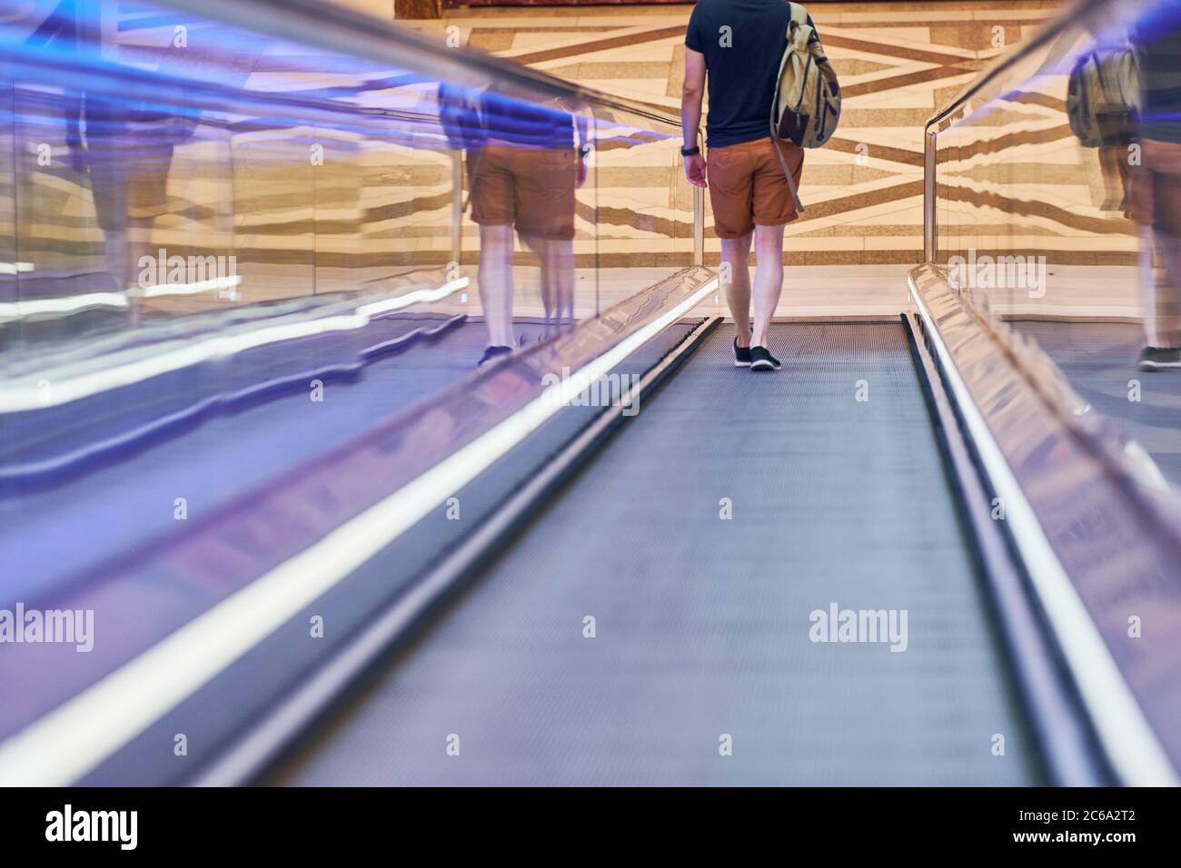 Travelator supermarket hi-res stock photography and images - Alamy