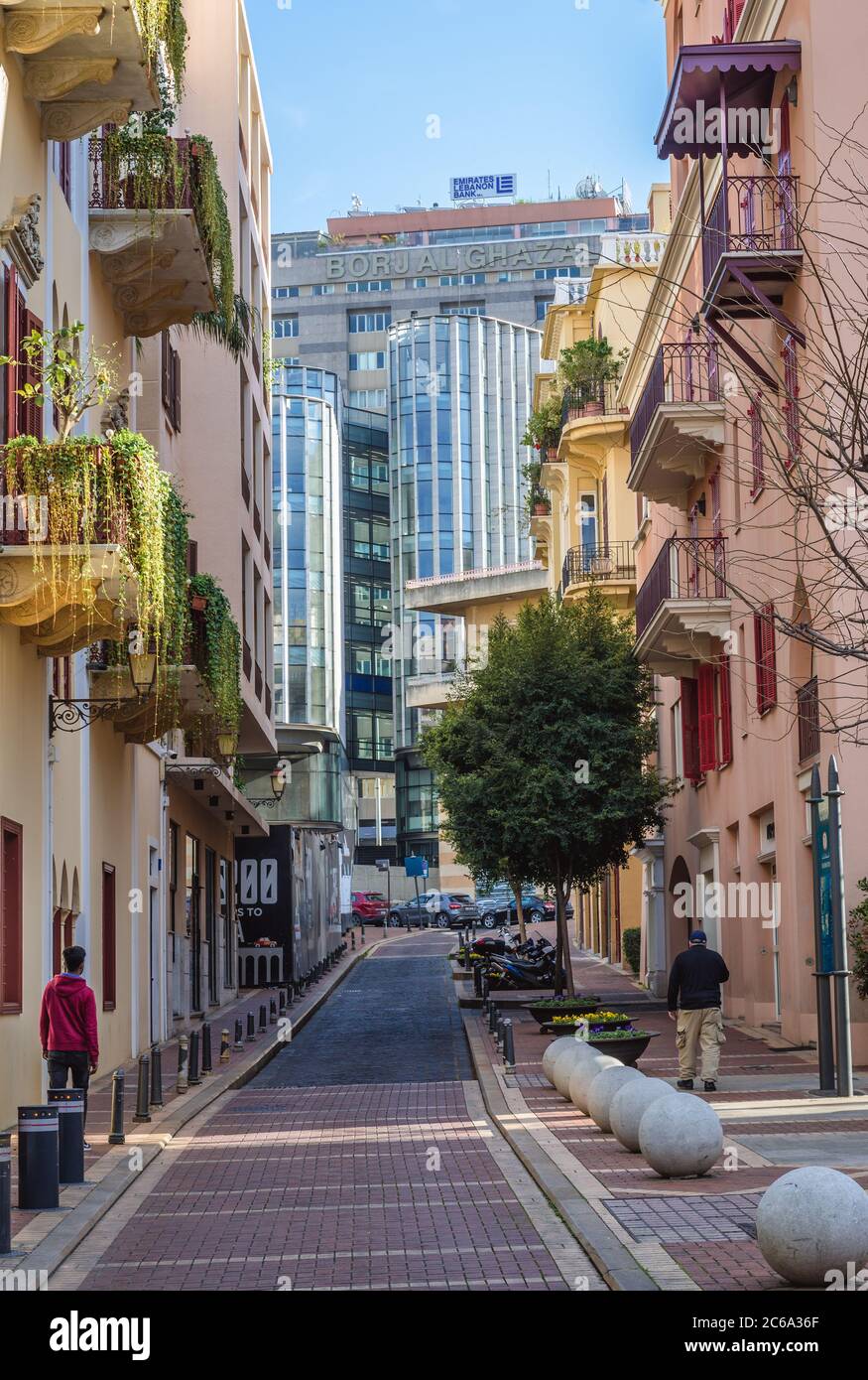 Saifi Village residential upscale neighbourhood located in Beirut ...