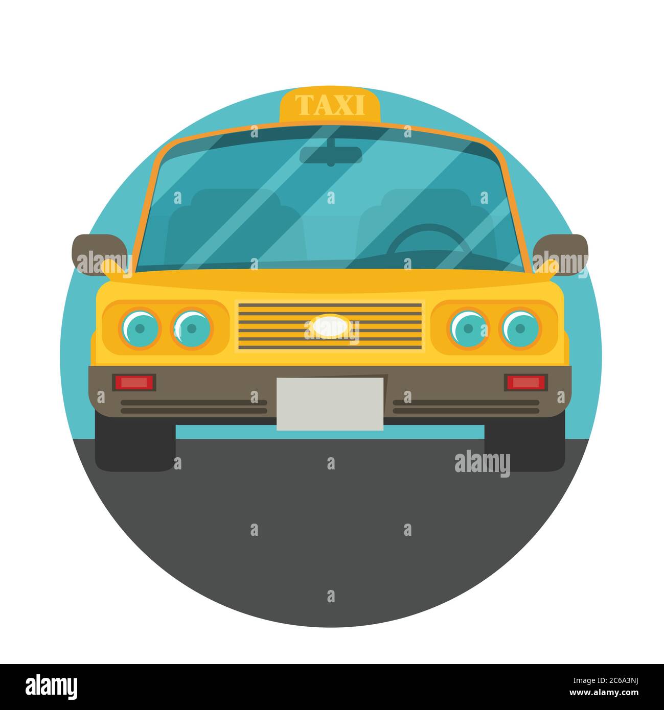 Taxi graphic design in flat style Stock Vector Image & Art - Alamy