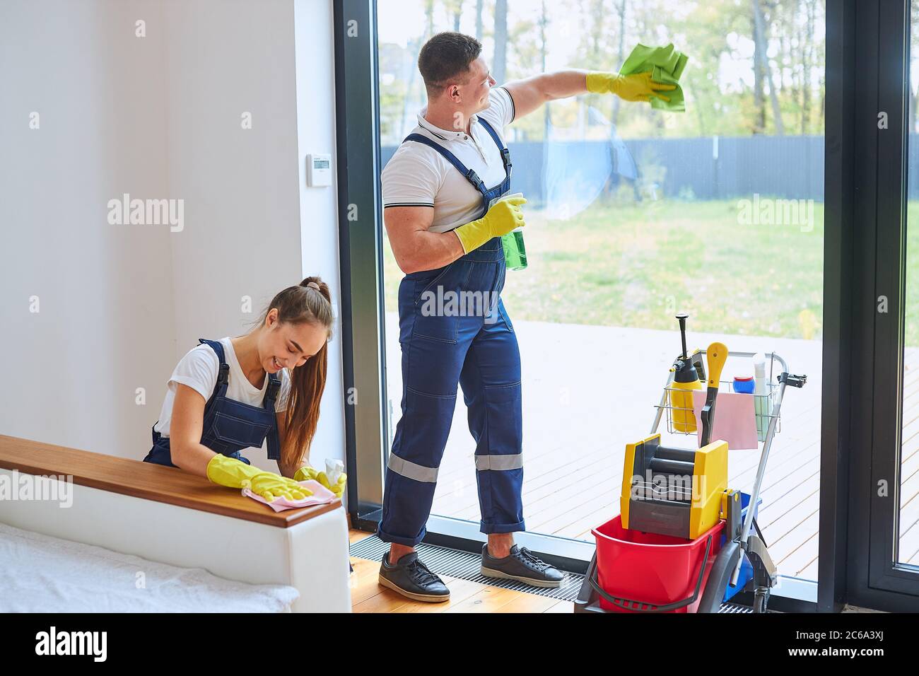 Chores collaboration hi-res stock photography and images - Alamy