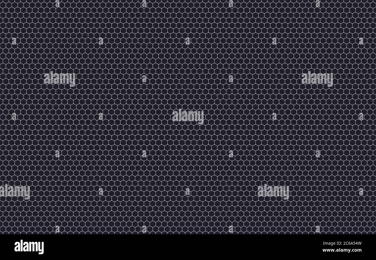 Abstract black dark and white honeycomb seamless pattern. Vector Stock ...