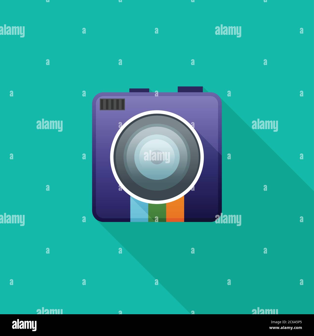 Photo camera privacy security Stock Vector Images - Alamy