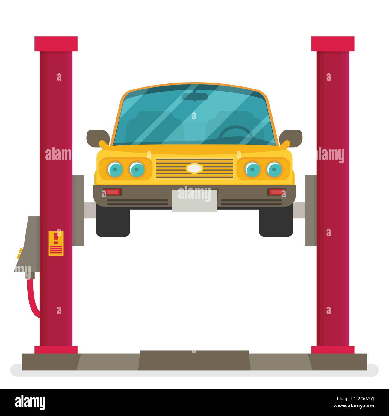 View car standing on Stock Vector Images - Alamy