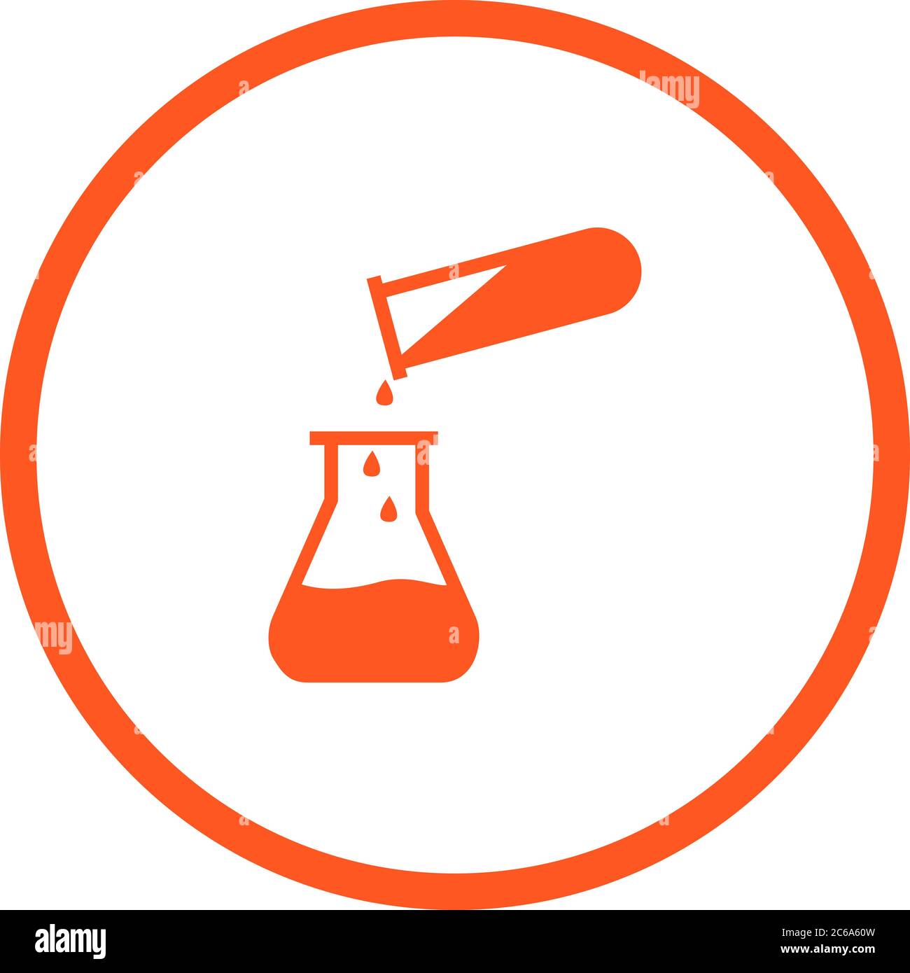 Unique Pouring Chemical Vector Glyph Icon Stock Vector Image & Art - Alamy