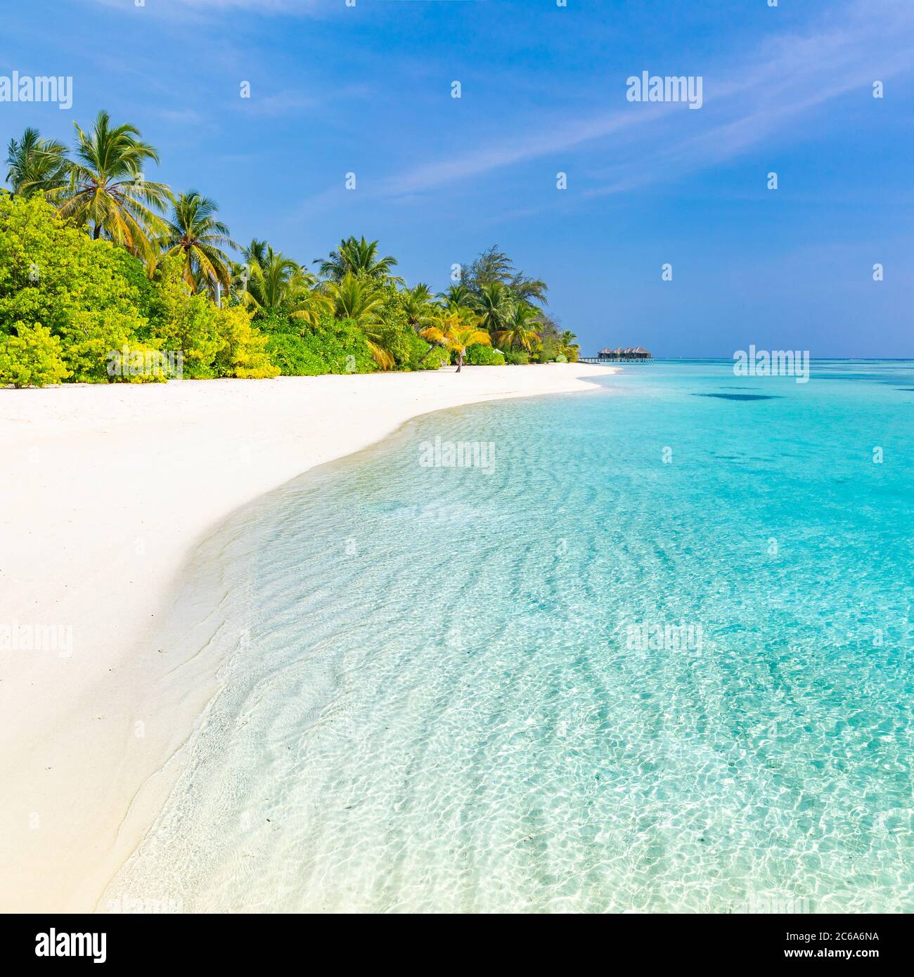 Amazing maldives island panorama hi-res stock photography and images ...