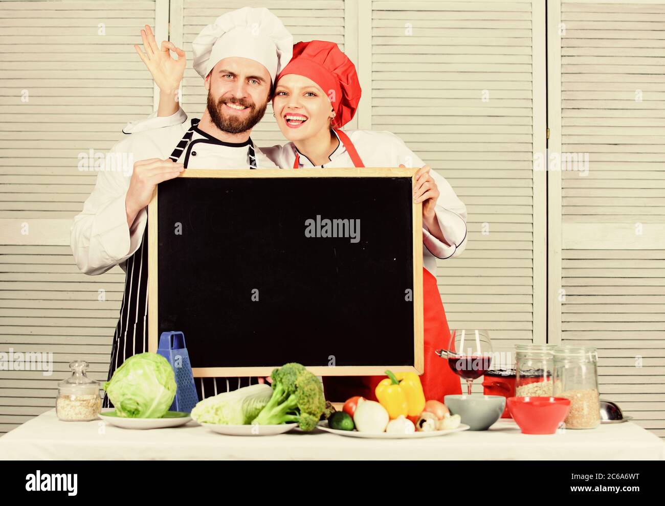 Couple in love cooking together. Family values. Share joy. Man and ...