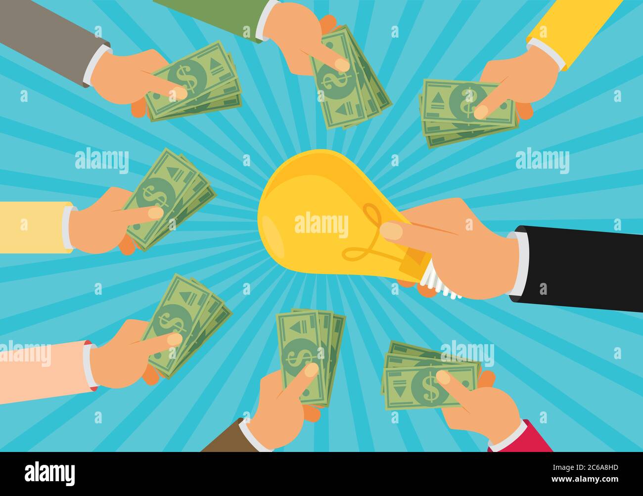 Funding ideas Stock Vector Images - Alamy