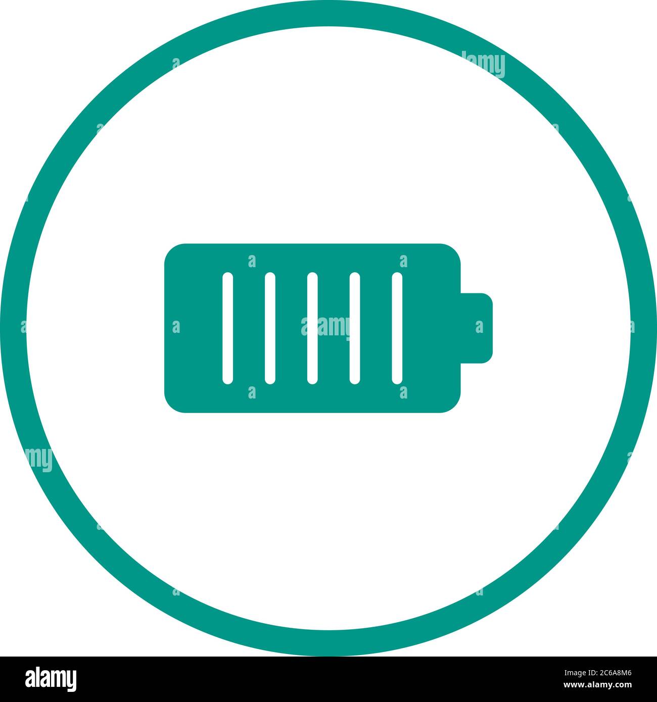 Unique Battery Vector Glyph Icon Stock Vector Image & Art - Alamy