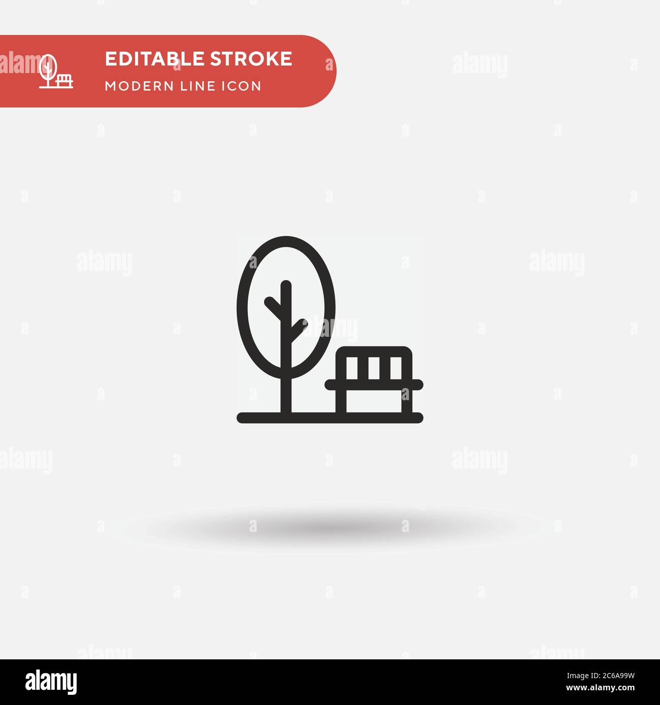 Garden Simple Vector Icon Illustration Symbol Design Template For Web