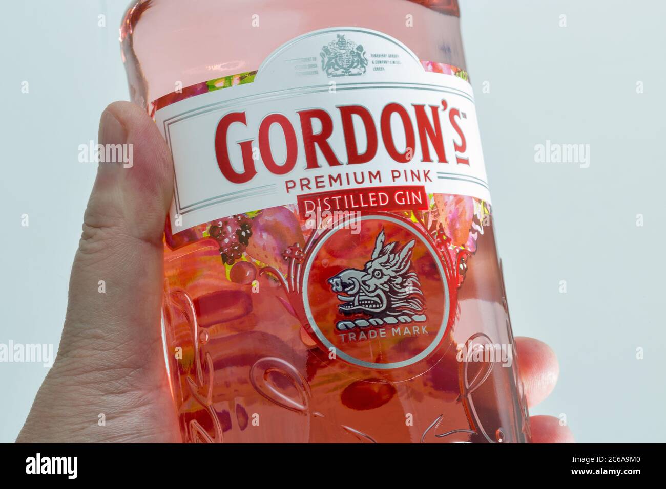 Gordons Premium Pink High Resolution Stock Photography and Images - Alamy