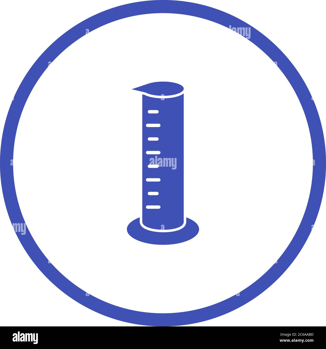 Graduated cylinder volume Stock Vector Images - Alamy