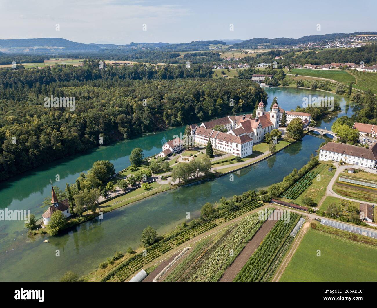 Rheinau switzerland monastery hi-res stock photography and images - Alamy