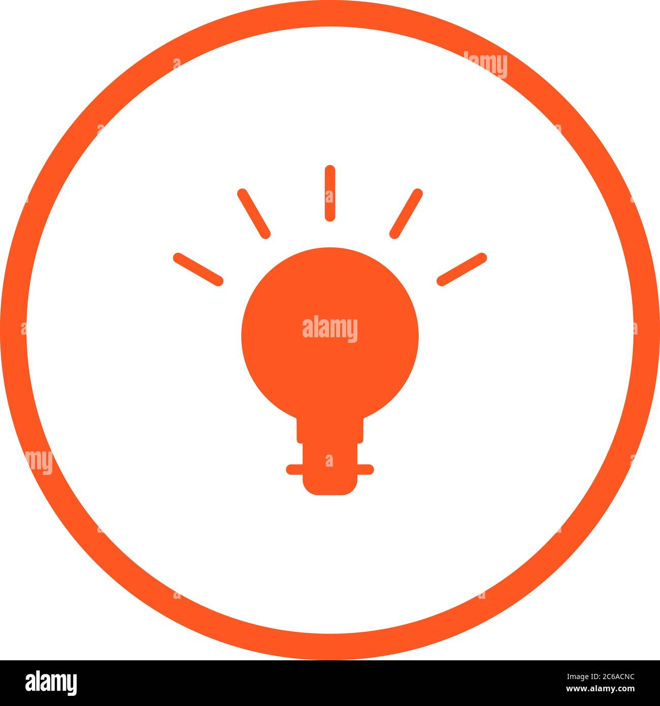 Unique Bulb Vector Glyph Icon Stock Vector Image & Art - Alamy